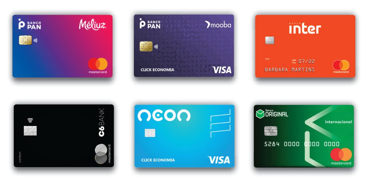 Quais os principais cartões de crédito com sistema de Cashback?